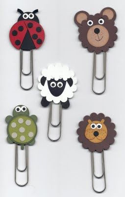 15 Manualidades para decorar clips con figuras de cartulina y foami ...