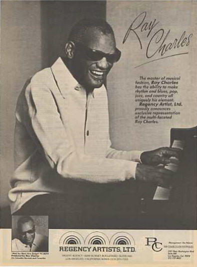 Ray Charles Video Museum: Ray Charles Is In Town - Chronology 1983