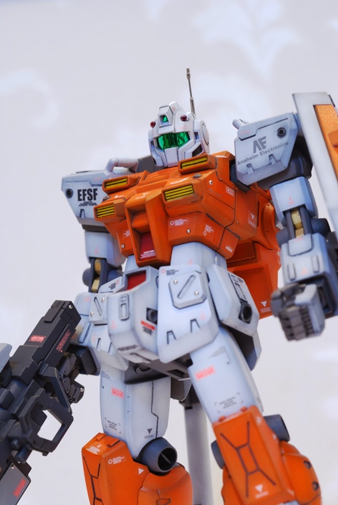 Custom Build: HGUC 1/144 Powered GM "detailed"