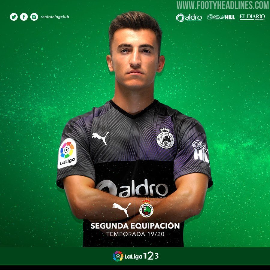 Racing Santander 19-20 Home, Away & Third Kits Revealed - Footy Headlines