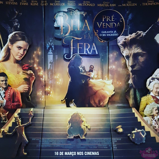 Filme "A Bela e a Fera". Wow! - Inventando com a mamãe