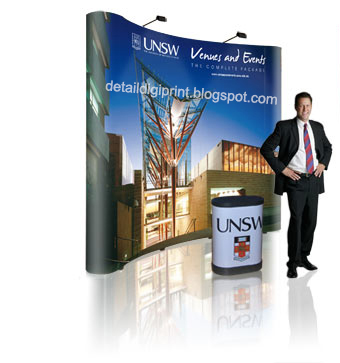 Backwall Portable / Backdrop Portable - Huruf Timbul Surabaya