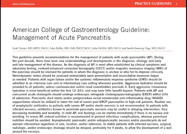 American College of Gastroenterology (ACG) Guideline - Medstellar