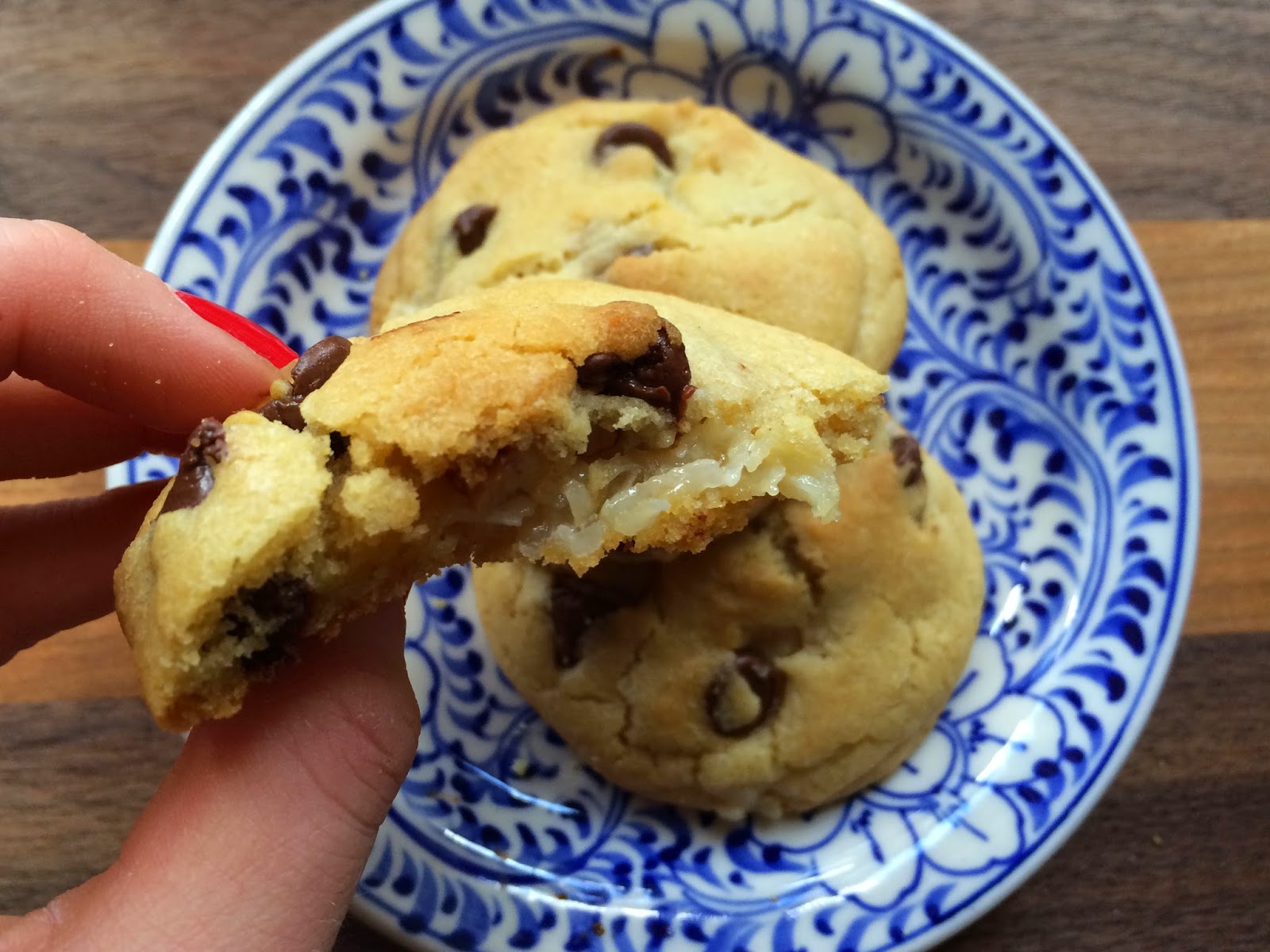 Chocolate Chip Macaroon Cookies | No Place Like Home Cleveland