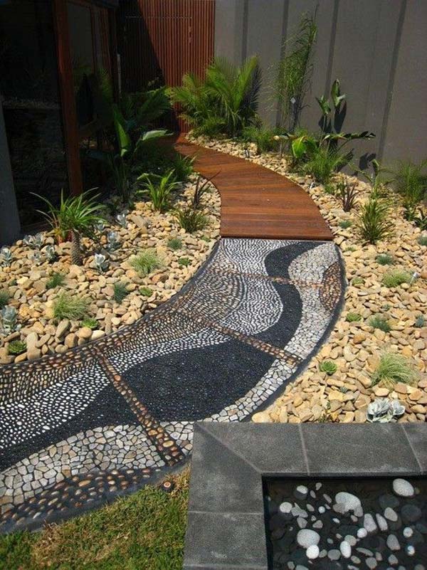 6 Cool Pebble Design Ideas for Your Courtyard - all-garden-world