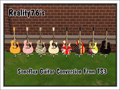 My Sims 4 Blog: Musician Guitar Pack, Ha2D Electric Bass and More ...