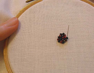 Sew in Love: Stumpwork Blackberry Slip