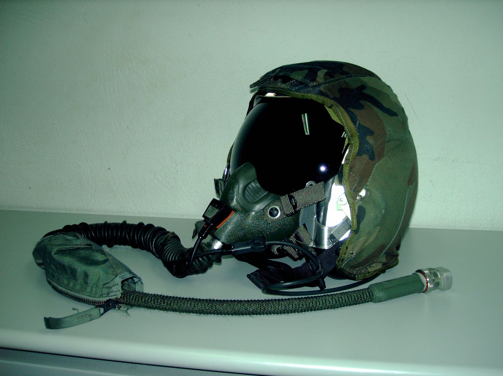 Cascos de Vuelo: HGU-33/P Encintado + Funda camo + MBU-14/P + Regulador ...
