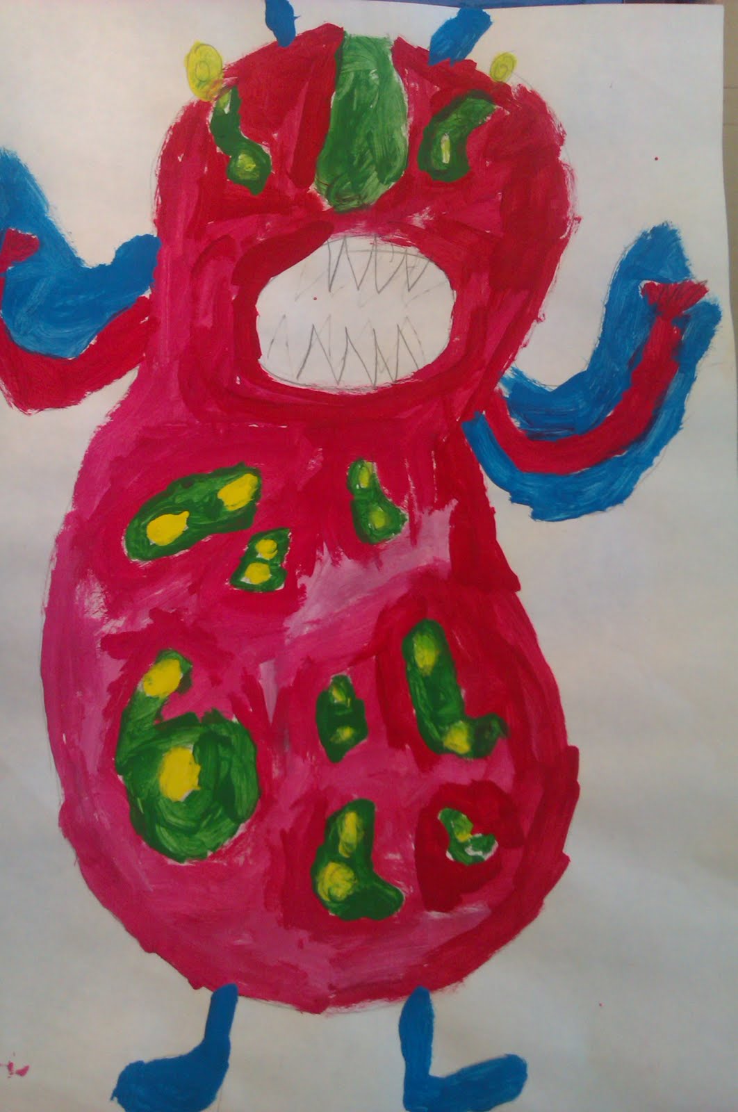 Teaching Art from the Heart: Big, Bad Germs!