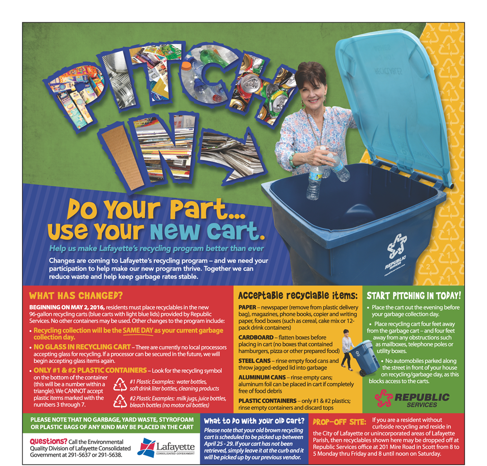 Follow the Recycling Rules! - Eco Cajun