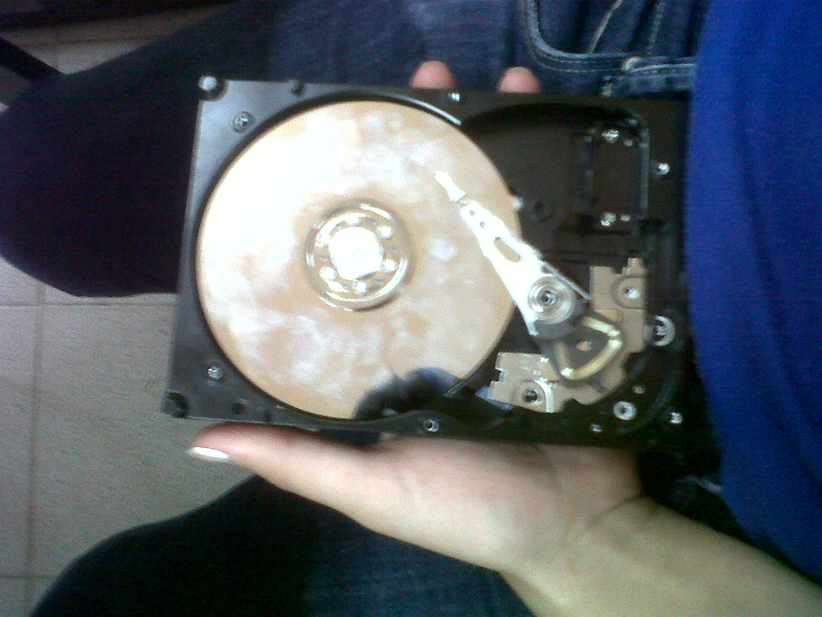 Partes de un Disco Duro