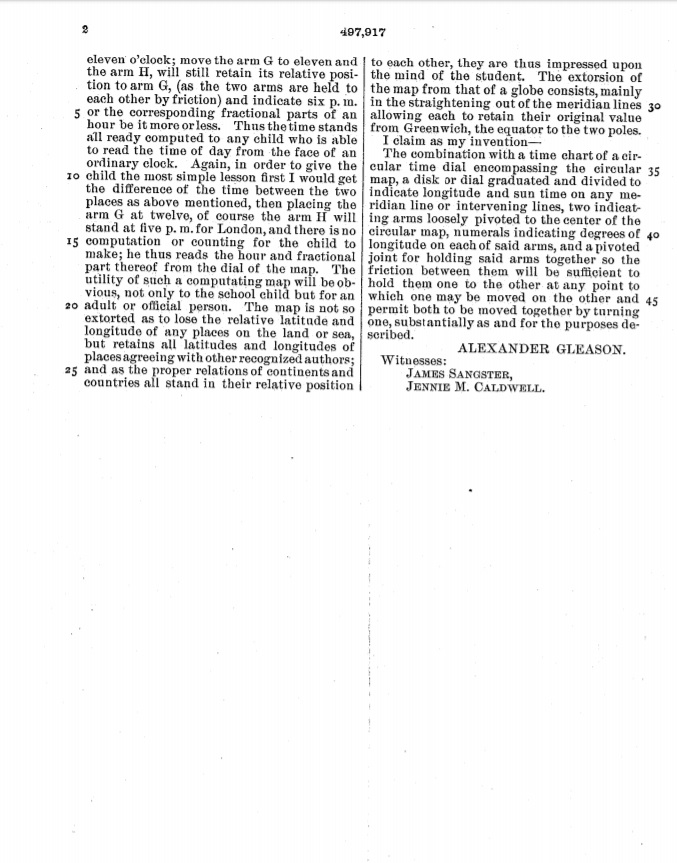 Flat Earth Matters: 29) แผนที่โลกแบนของ Alexander Gleason ปี 1893