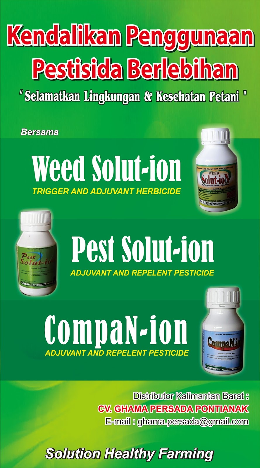 PESTISIDA KONTAK DAN SISTEMIK: PESTISIDA APAPUN TERKENDALI PEMAKAIANNYA ...