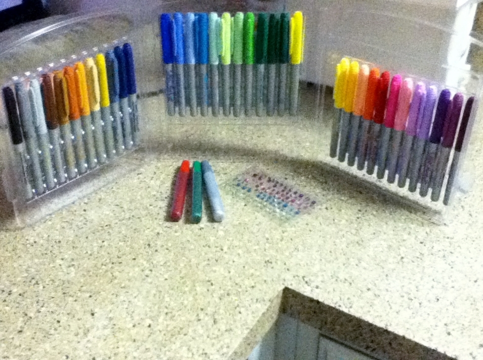 Lil' Debi As Mama: #BICMarkIt Permanent Markers Review