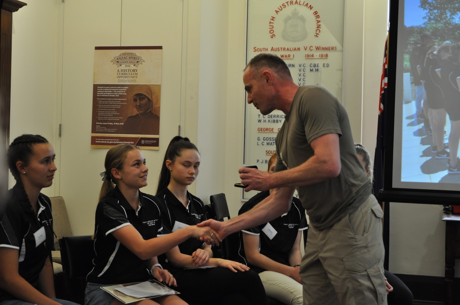 Premier's Anzac Spirit School Prize: 2017