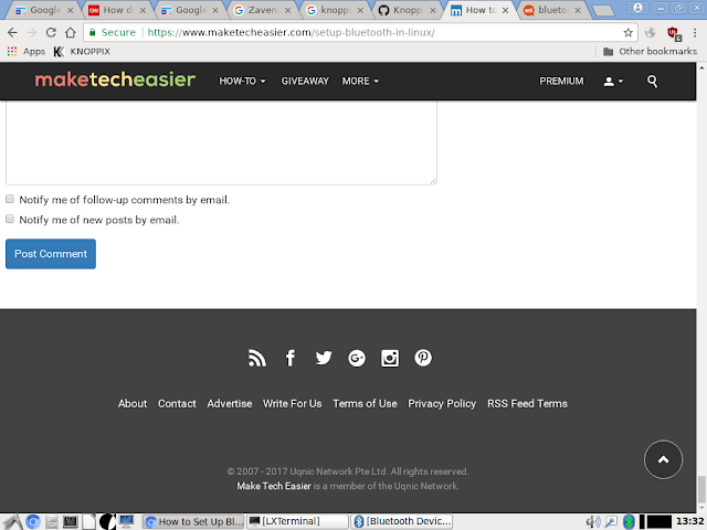 My journey with the Linux Operating System: Setup bluetooth in Linux ...