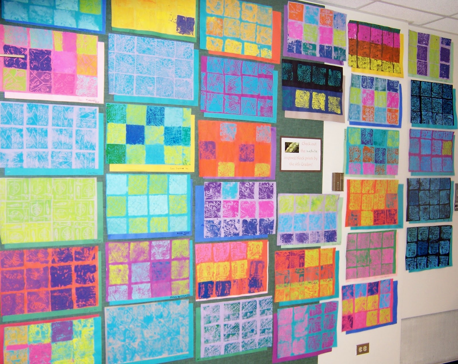 art & ideas that grow: Nature inSpired BlocK prInts!