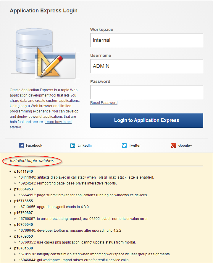 Oracle APEX Newbie: How to install seperate APEX bugfix patches