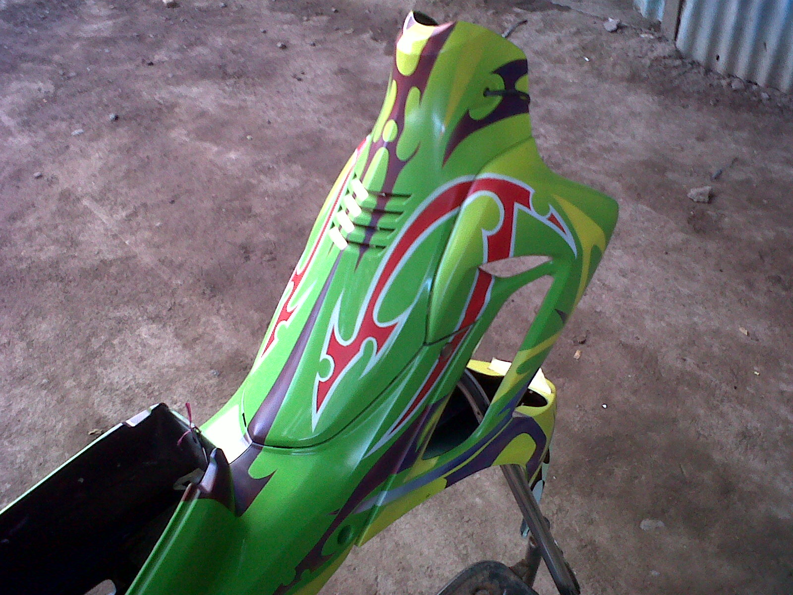 Haris Studio Airbrush (Grafis): SATRIA FU II FULL BODY