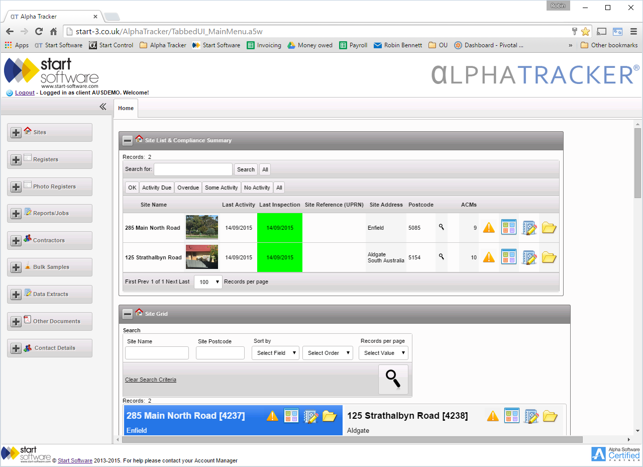 The Start Software blog - Alpha Tracker, Alpha Legal, Alpha Anywhere and more