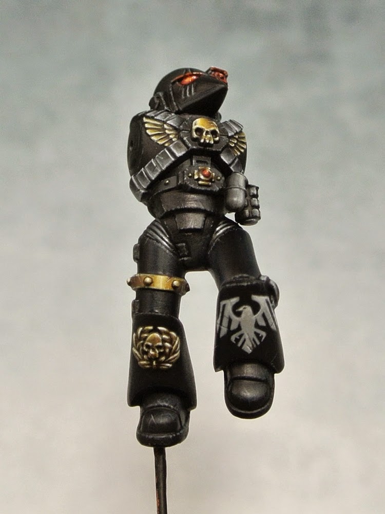 Thor-Modelling Studio: Raven Guard Assault Marine (part 2)