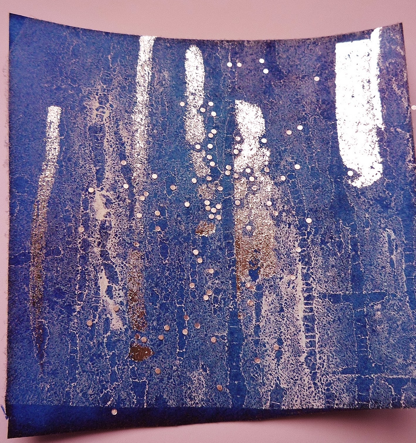 the Creations of Crazy Dazy: painted bondaweb heart
