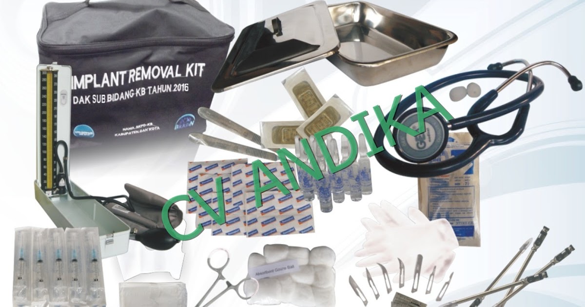 Peraga Lansia Kit BKKBN Juknis 2016: Jual Materi Implant Removal Kit ...