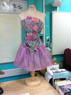 Recycled Rapunzel: GCSE Textiles Work