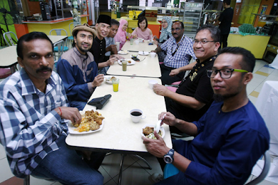 Bernamaians...: Sambutan 1 Syawal di Wisma Bernama...