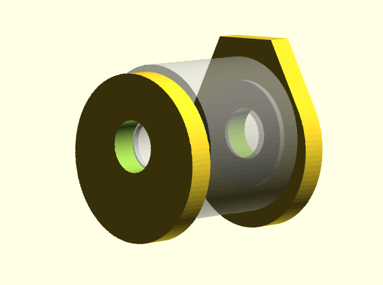 Think3dPrint3d: OpenSCAD - Intro and Example: Designing a filament holder