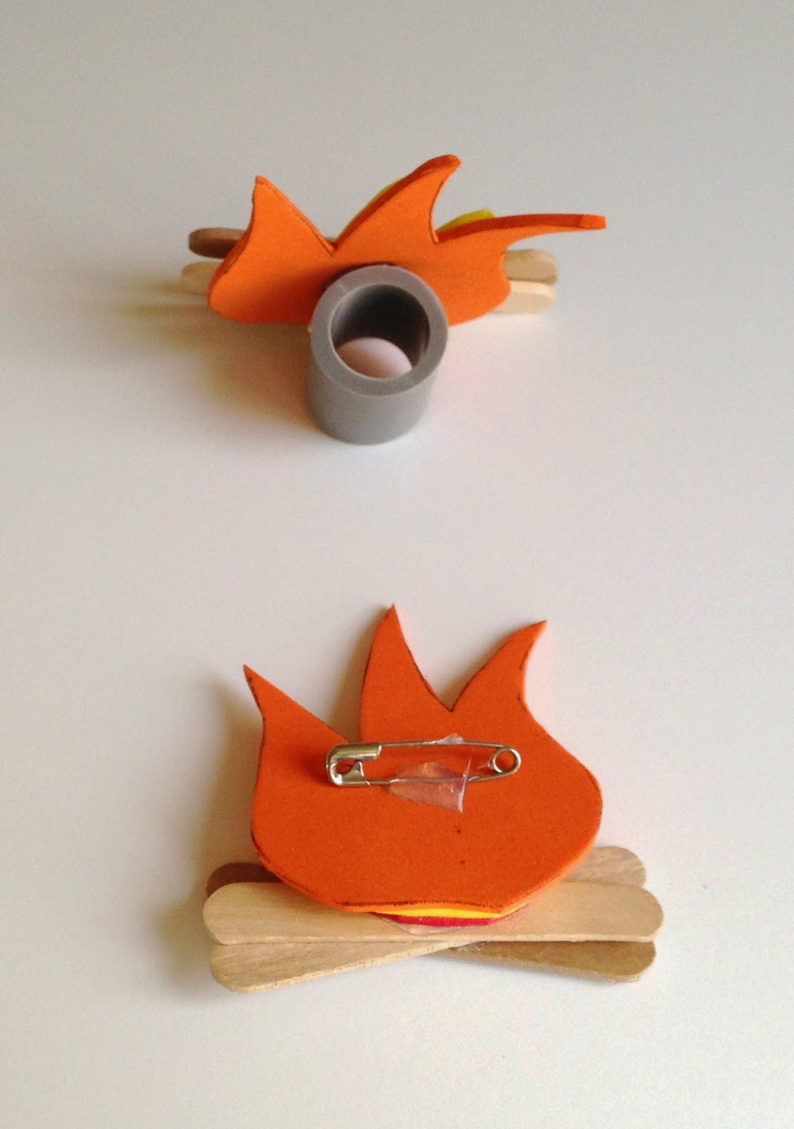 1001 Goals: Cub Scout Campfire Neckerchief Slide