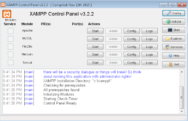 Suka Teknik Informatika: cara membuat Database dan tabel MySQL pada Xampp