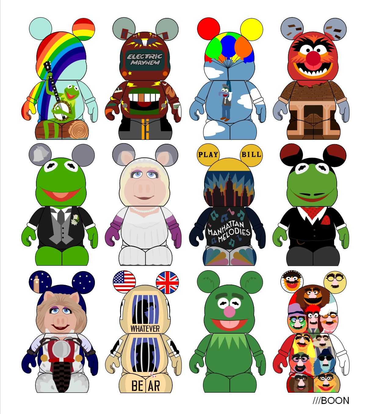 Muppets Series 3 Vinylmation Designs from Mike Boon | Muppet Central Forum
