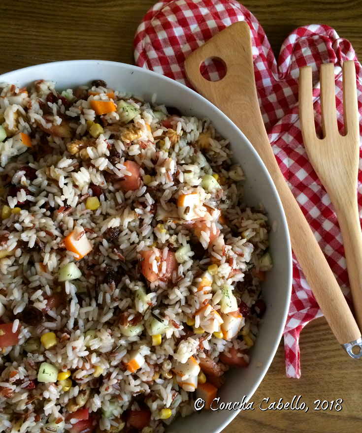 Ensalada de Arroz Salvaje