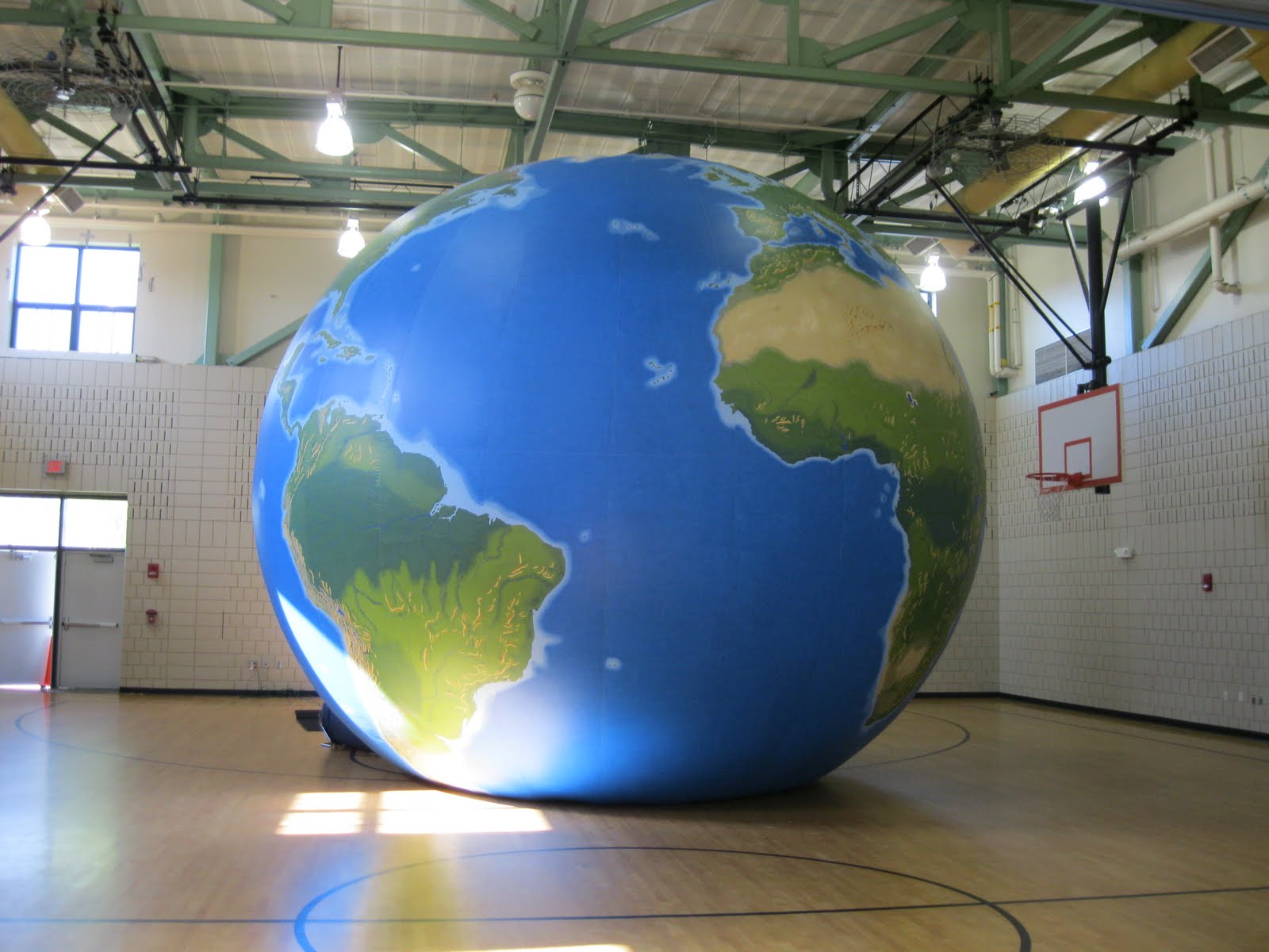 Woodville School's Blog: Earth Balloon