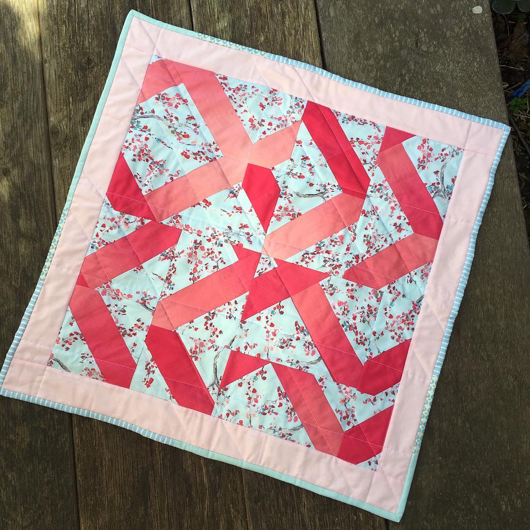 A Quilter's Table: Crosscut Showing Three