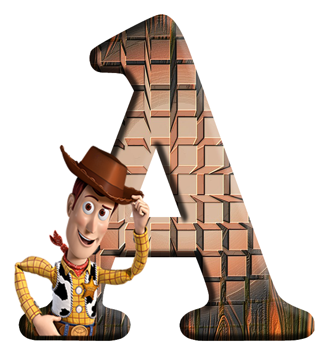 Sussurro de Amor: Alfabeto Woody png