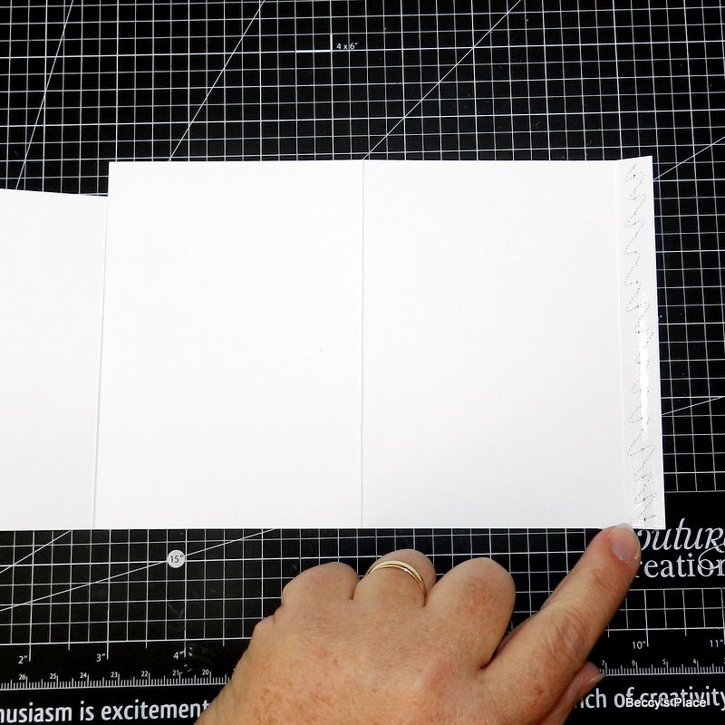 Beccy's Place: Tutorial - Four Fold Card