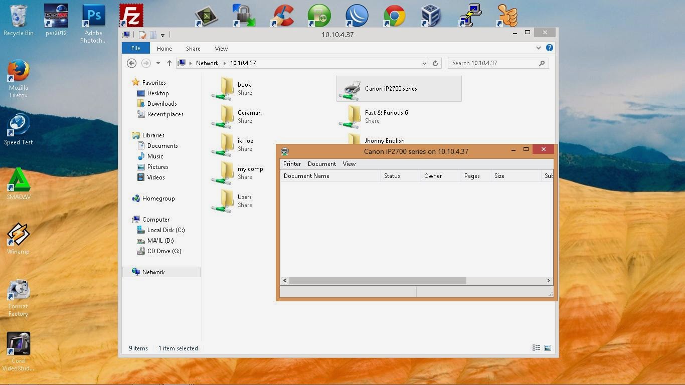 Tutorial Sharing Printer di Windows
