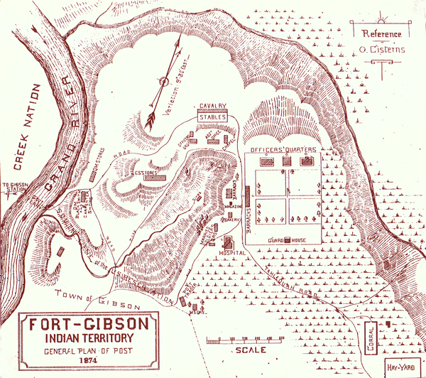 Heroes, Heroines, and History: Oklahoma History: Fort Gibson