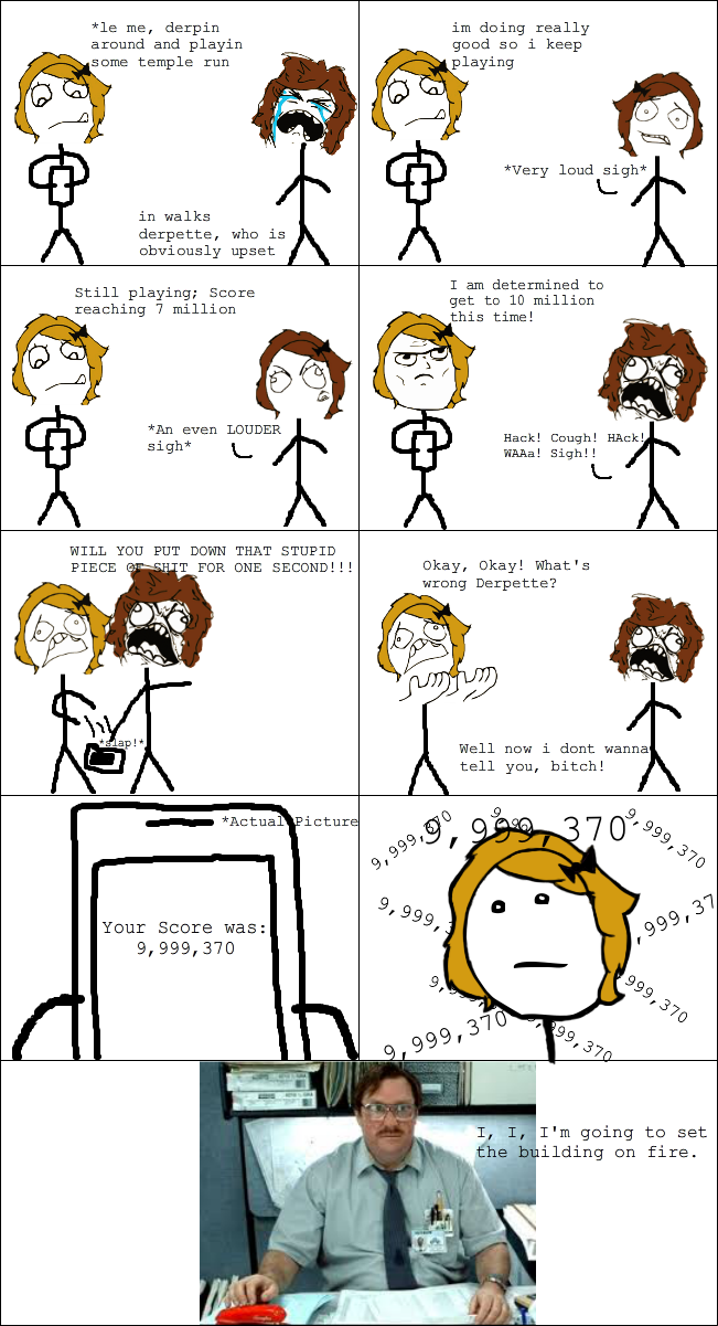 You're just the worst kind of person | Rage Guy Comics