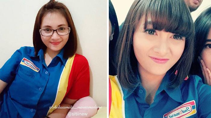 Siti Rohmah, Kasir Cantik yang Terkenal ini Mengubah Tampilan di Bulan ...