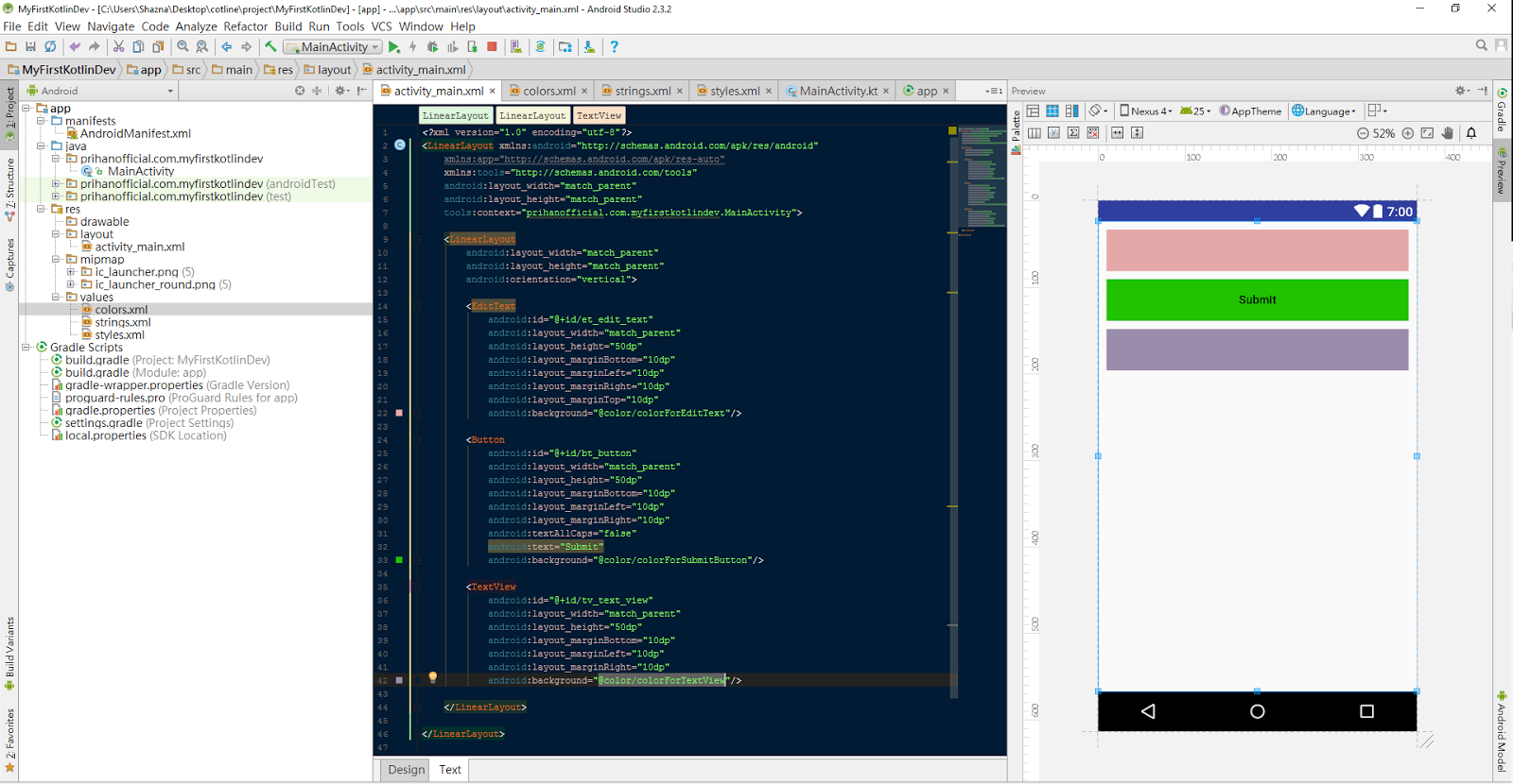Configure Android Studio 2.3.2 for Kotlin