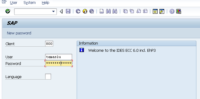SAP HR HCM journey: How to reset SAP logon password in SAP
