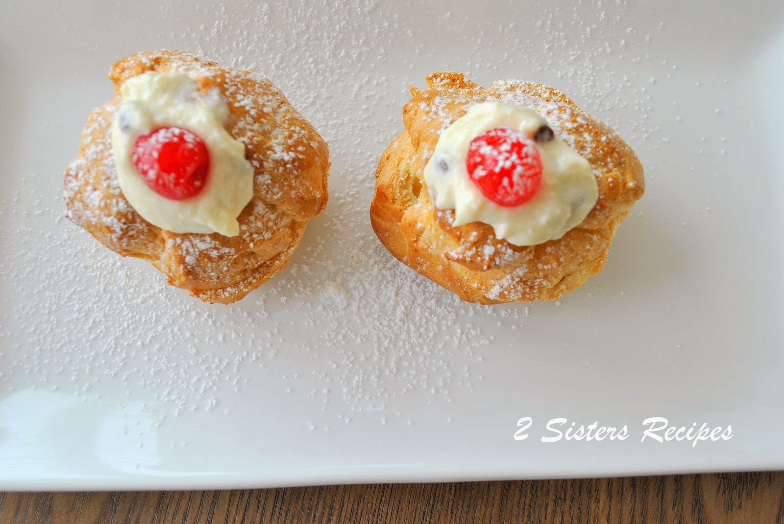 Italian Cream Puffs for St. Joseph's Day - 2 Sisters Recipes by Anna ...