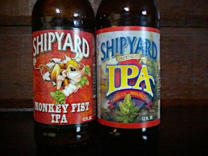 All Beers: Degustação: Shipyard Monkey Fist IPA & Fuggles IPA