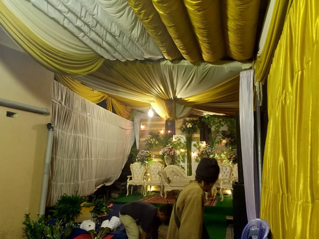 Foto Tenda / Terop VIP / Mawar / Dekor untuk di Gedung dan di Rumah ...