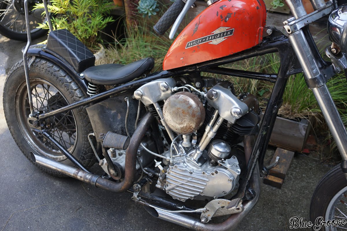 BLUE GROOVE SHOP BLOG: - SOLD - 46`Knucklehead Chopper