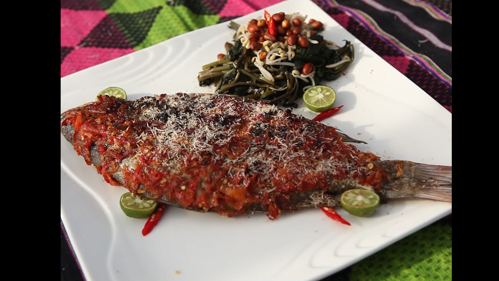 RESEP FISH AND CHEF TRANS7: KAKAP PLECING BAKAR KATAMARAN