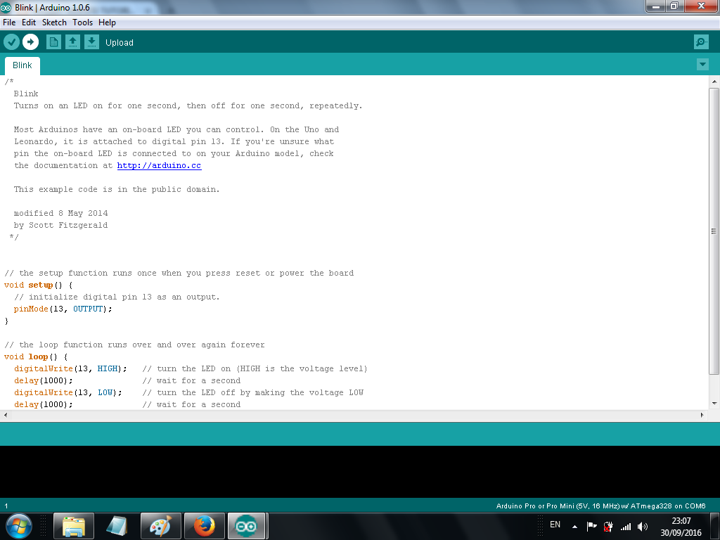 Cara Menggunakan Arduino Pro Mini - Ajifahreza
